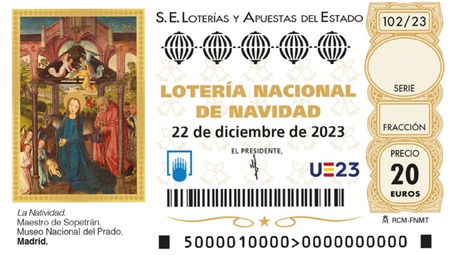 SELAE’s 2023 National Christmas Lottery ticket to include the logo of ...